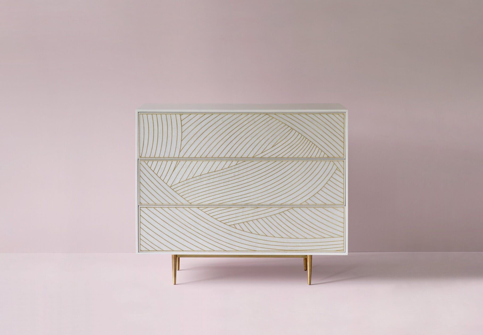 Dhow Chest of Drawers, White